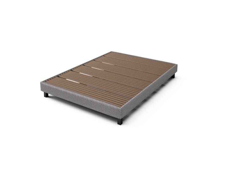 BREEZE PLATFORM 10" - CUSTOM MADE: Upholstered platform bed frame - L ...