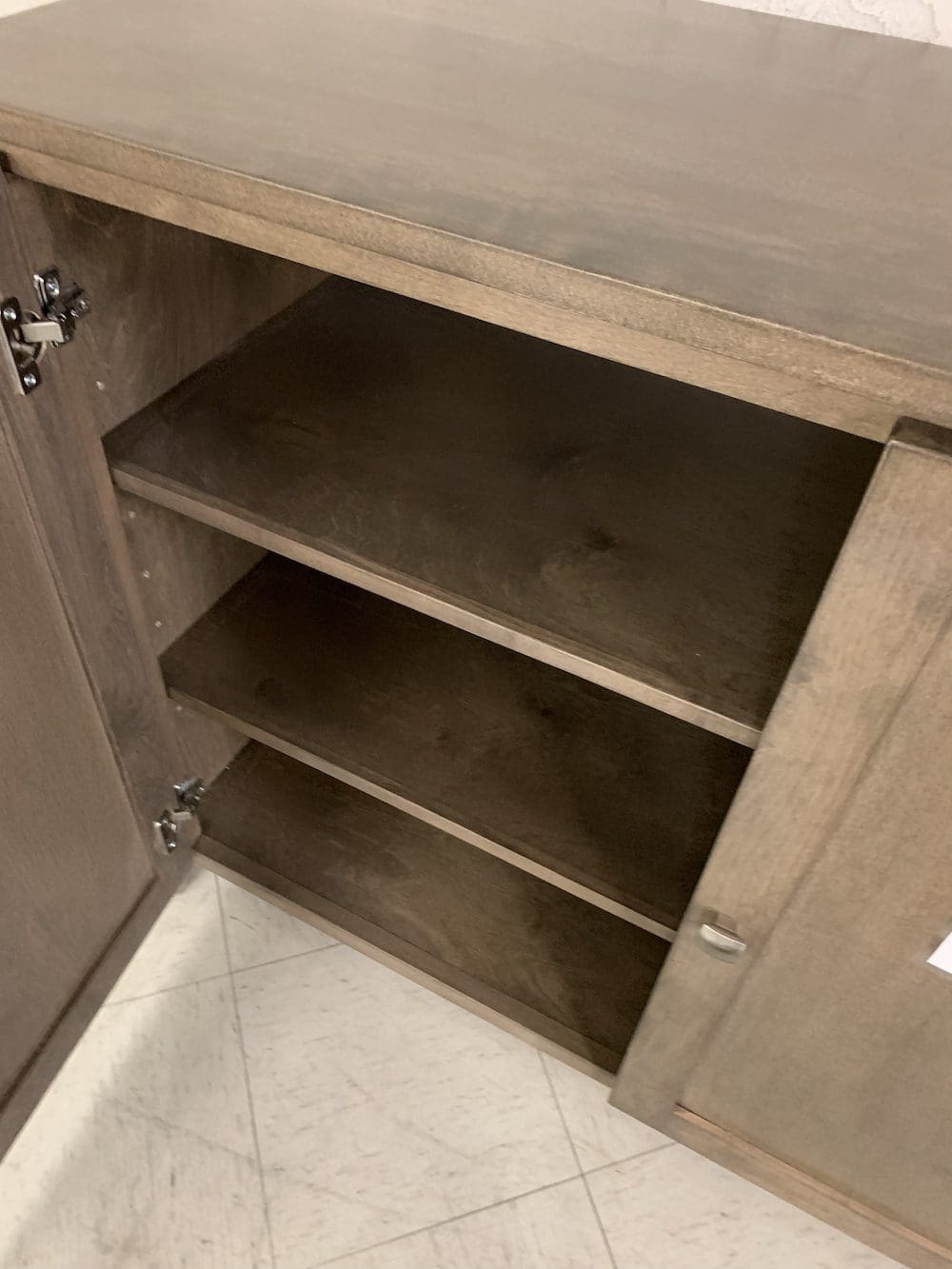 NO.1100 SOLID MAPLE WOOD - CUSTOM MADE: Buffets - L Furniture Kelowna