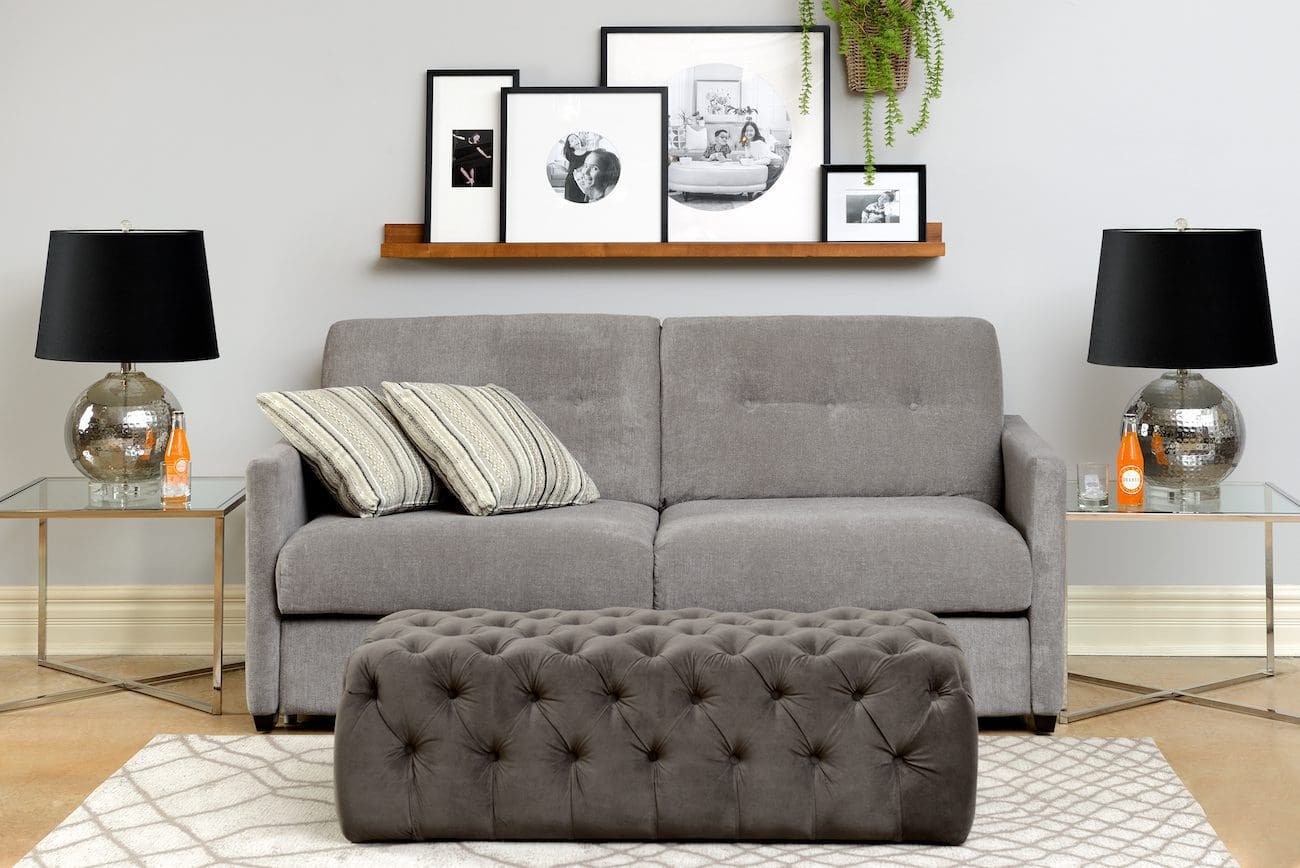 2TH- FABRIC Transformer Sleeper - DECOR-REST - L Furniture Kelowna